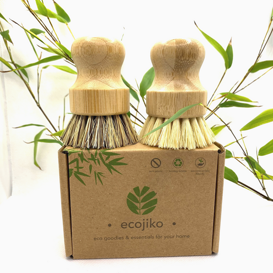 Sustainable Bamboo Pot Scrubbers | Natural Wooden Plant Based Kitchen ...